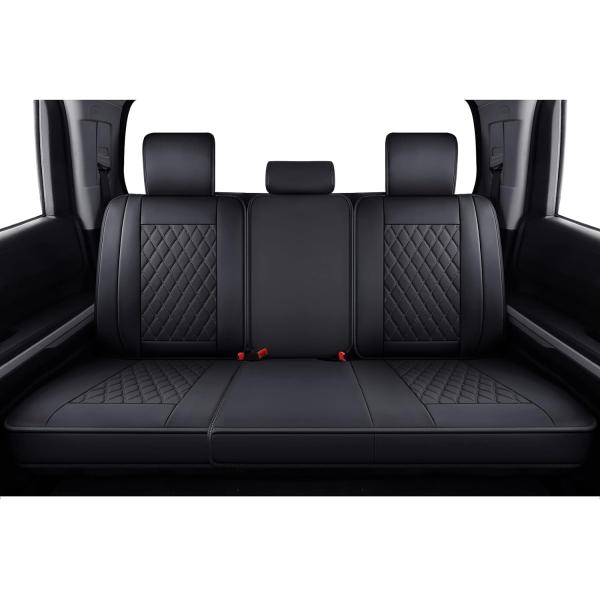 商品名LUCKYMAN CLUB 2007-2021 タンドラ ピックアップトラック カーシートカバー X05-T3 リアのみ SR5 SR Platinum TRD PROトリム クルー/クルーマックス/エクステンデッド/ダブルキャブ 防...