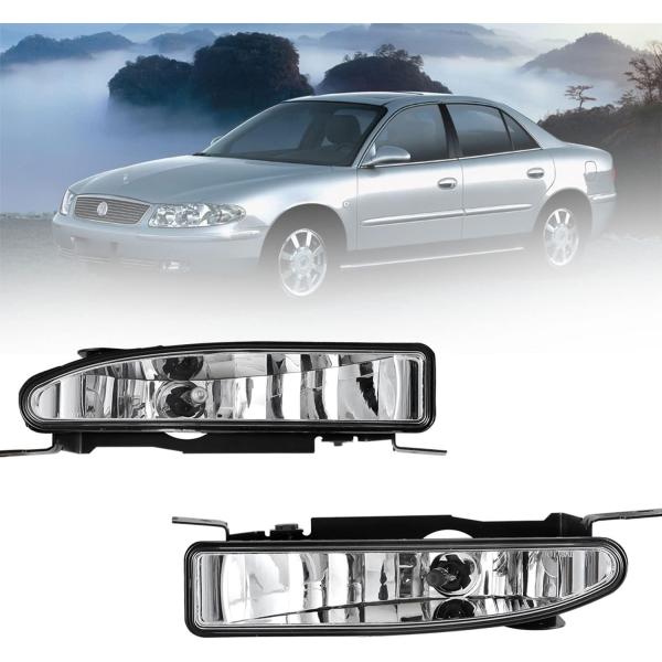 商品名ROXX Fog Lights Compatible with 1997 1998 1999 2000 2001 2002 2003 2004 2005 Buick Regal with 893 12V37.5W Bulbs, A P...
