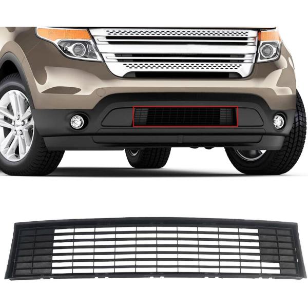 商品名KARPAL フロントロワーバンパーグリル BB5Z17K945AA 2011-2015 Ford Explorer対応KARPAL Front Lower Bumper Grille BB5Z17K945AA Compatible ...