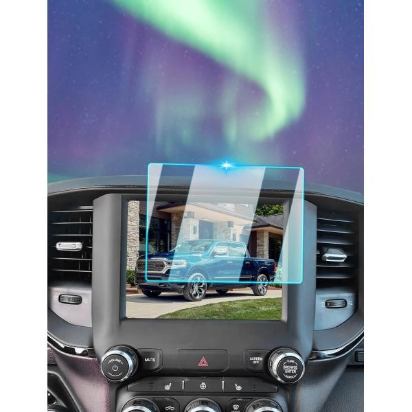 商品名BIXUAN Ram 1500 Screen Protector for 2019-2022 2023 Ram 1500 2500 3500 (Big Horn/Laramie/Rebel) Uconnect 5 8.4 inch N...