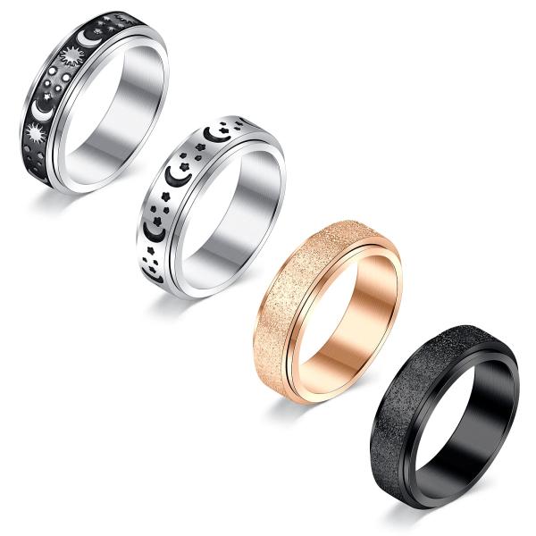 商品名:  MODRSA Anxiety Ring for Women Fidget Spinner Ring Spinning Rings for Anxiety Anti Anxiety Rings Stress Ring Spinni...