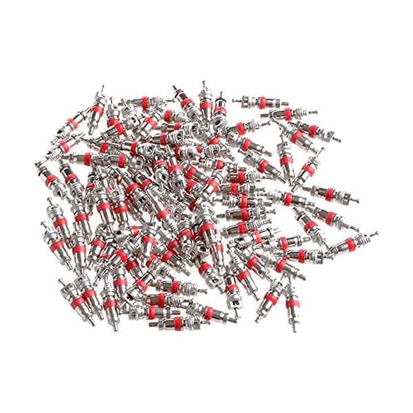 商品名QISF プレミアムタイヤバルブコア 200個 - バルブステムコアパーツ交換 ほとんどの自動車、RV、ATV、エアコン、オートバイ、自転車に対応QISF 200Pcs Premium Tyre Tire Valve Cores - ...