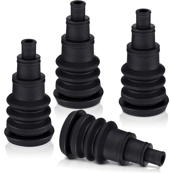 商品名4 Pieces Universal Firewall Boots Firewall Grommets Automotive Rubber Grommets 3/8 to 1 Inch Diameter Wire Bundle Boo...