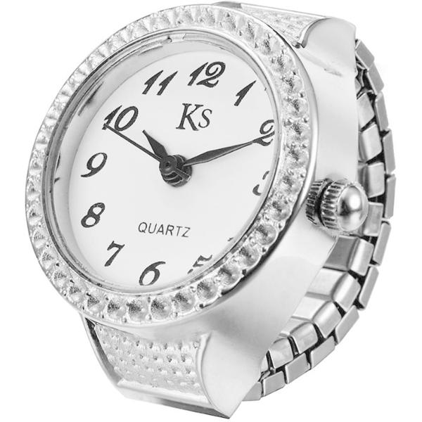 商品名ibasenice Men's Minimalist Watch Ring Watch Finger Watch Elastic Band Finger Watch Ring Personalized Jewelry for Wome...