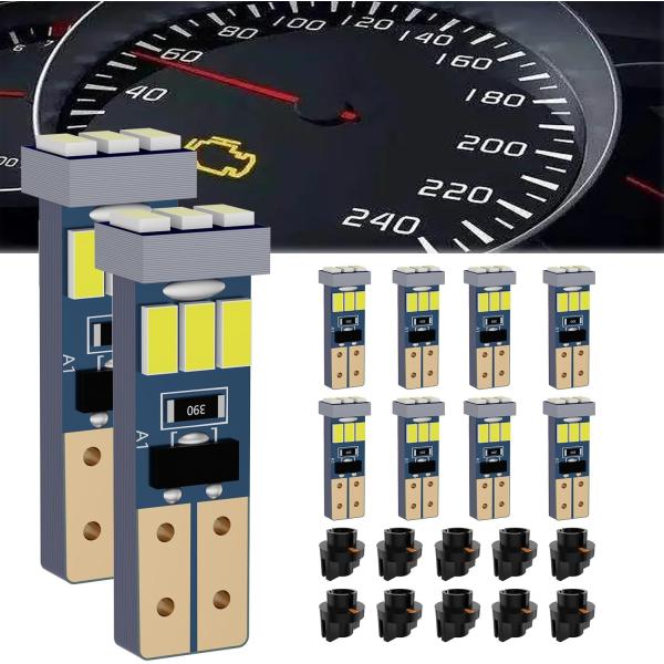 商品名YONGMING T5 37 74 2721 Led Bulbs with PC74 PC37 882 Twist Lock Socket for Automotive Gauge Indicator Dashboard Instru...