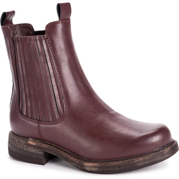 商品名MUK LUKS LUKEES Women's Spike Madison Boots Fashion, Bordeaux, 8ブランド：MUK LUKS商品サイズ：8高さ：8.7 cm横幅：31.4 cm奥行：35.3 cm重量：6...