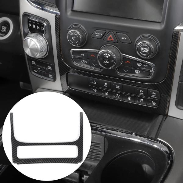 商品名RT-TCZ for RAM Dashboard Center Console Panel Trim Cover, Carbon Fiber Decoration Interior Accessories for Dodge RAM ...