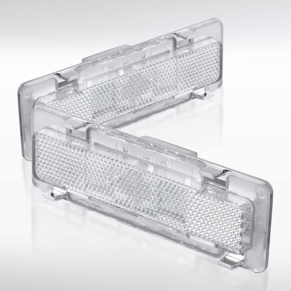 商品名Autozensation シボレー カマロ ポンティアック ファイヤーバード 1985-1992 クリアレンズ フロントサイドマーカーライト L+R ペアアセンブリAutozensation Compatible with Chev...