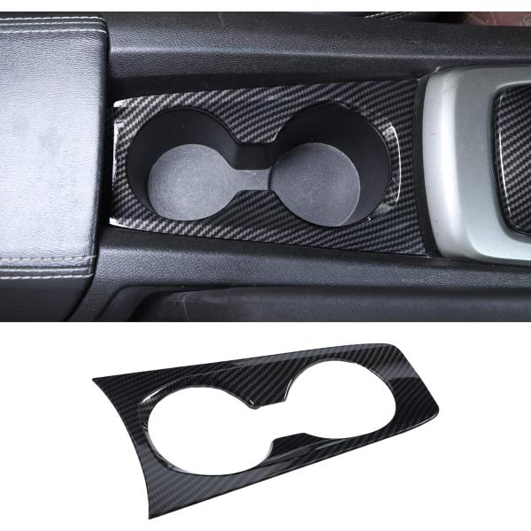 商品名JeCar for Camaro Cup Holder Cover Trim Carbon Fiber Interior Accessories for Chevrolet Chevy Camaro 2010-2015ブランド：JeC...
