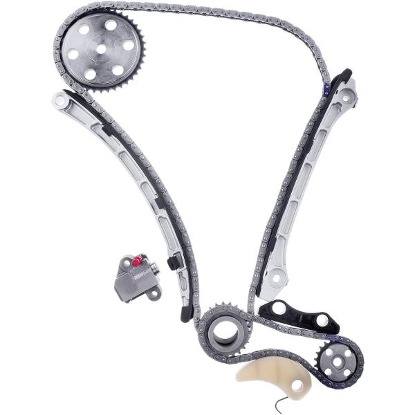 商品名: A-Premium エンジンタイミングチェーンキット ガイドレール&amp;スプロケットなど付き [DOHC、4Cyl 2.3Lに適合] マツダ3 2007-2013、6 2006-2007、CX-7 2007-2012、交換# ...