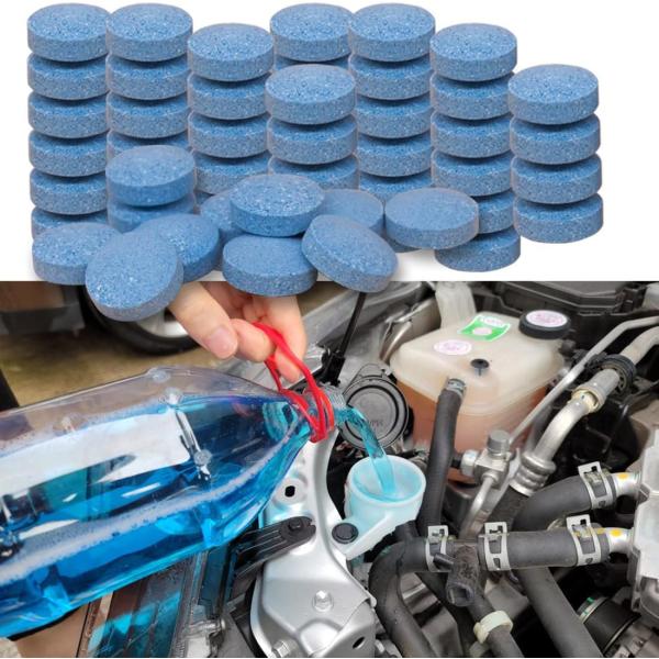 商品名100 Pieces Car windshield washer fluid Concentrated Clean Tablets,New Formula windshield wiper fluid Solid Effervesce...