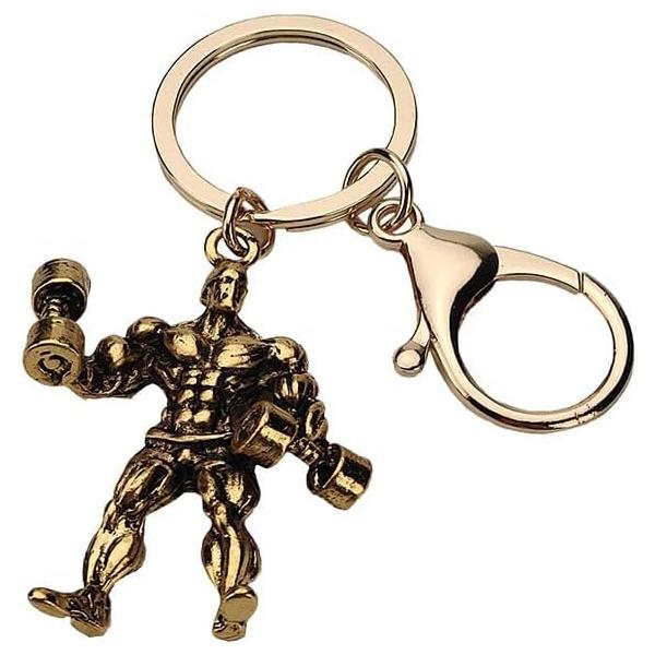 商品名フィットネスジムキーチェーン ボディービルダーギフト 男性へのモチベーションを高めるワークアウトキーチェーン ジム愛好家へのギフト インスピレーションを与えるボディビルディングキーチェーン 個人的なアスレチックトレーナーギフトYang...