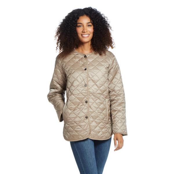 商品名:  MARTHA STEWART Women's Barn Jacket - Lightweight Quilted Jacket With Snap Closure And Hidden Zippersブランド: MARTHA S...