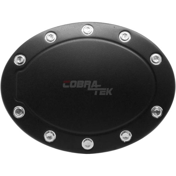 商品名Cobra-Tek 97-04 コルベット ブラック燃料ドアカバー ガスステンレススチールCobra Tek Fuel Door Cover Self - Adhesive Black | Compatible with 1997-2...