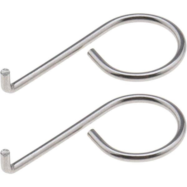 商品名Micro Traders ホイールセンターラグナットカバー ボルトキャップ 取り外し分解ツールフック ステンレススチール 6X0012243 VW Audi Skoda対応 2個Micro Traders 2pcs Wheel Ce...