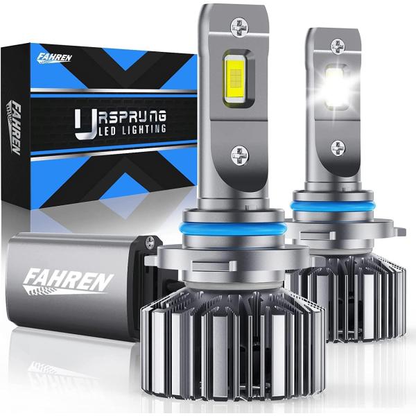 商品名FAHREN Ursprung 9006/HB4 LED Bulbs, 14000 Lumens 6500K Cool White Super Bright LED, IP68 Waterproof, Pack of 2ブランド：FA...