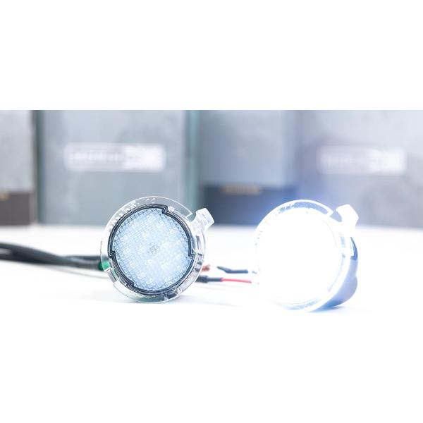 商品名Morimoto XB Mirror Puddle Lights, Black Housing Upgrade, Fits Ford F150 (09-14), Universal Plug and Play Assembly, Ea...