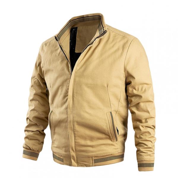 商品名:  YUNDAN Men's Lightweight Windbreaker Bomber Jacket Casual Relaxed Fit Waterproof College Varsity Jackets Coat Outw...