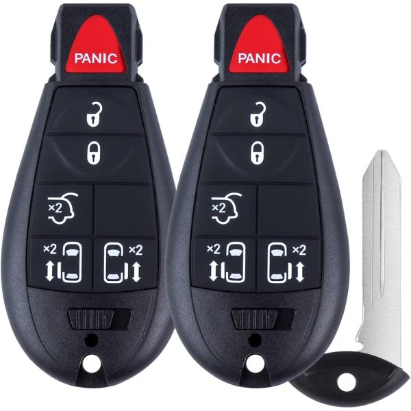 商品名Car Keyless Entry Remote Fob Compatible with 2008-2016 Chrysler Town and Country/Dodge Grand Caravan, Replacement for...
