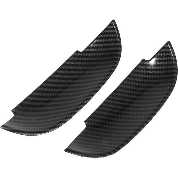 商品名X AUTOHAUX 2pcs Car Exterior Door Handle Bowl Cover Trim Decor Outer Door Bowl Trim Stickers for Dodge Charger 2011-2...