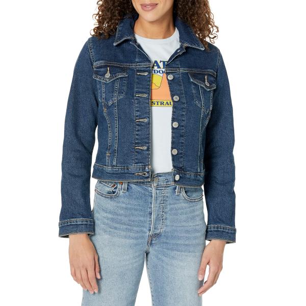 商品名:  Signature by Levi Strauss &amp; Co. Gold Women's Original Trucker Jacket (Available in Plus Size), (New) Dark Hori...