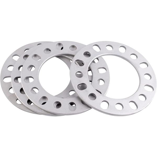 商品名ZHTEAPR 4pc Universal 8x180 Wheel Spacers 8x6.5 8x165.1 8x170 6mm 1/4"" for Most 8 Lug Vehicle Compatible with F250 E...