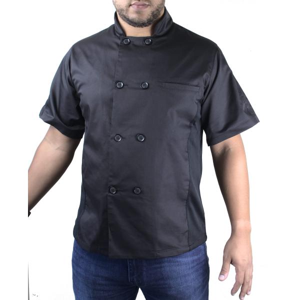 商品名:  Men's 2-Pocket Short Sleeve Chef Coat w/Cool Mesh Side Panels (XL)ブランド: Trend Uniforms商品サイズ: X-Large高さ: 39cm横幅: 30...