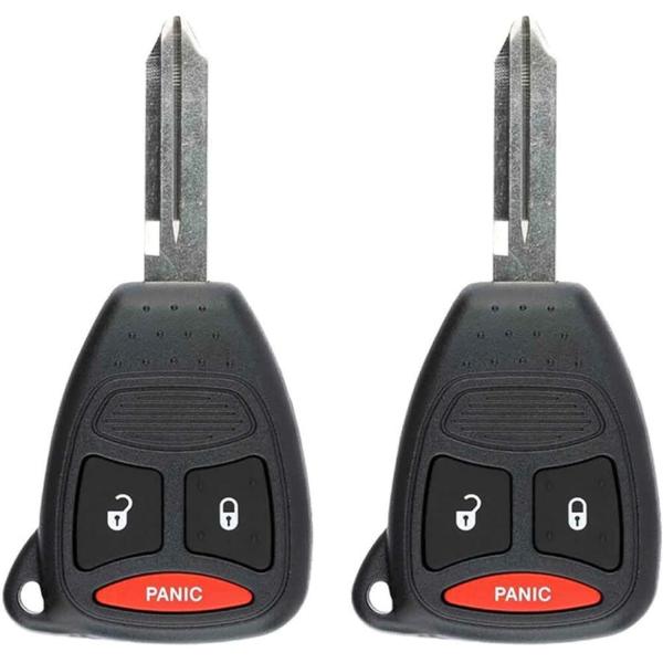 商品名2x New Replacement Keyless Entry Remote Control Key Fob Compatible With &amp; Fits For Chrysler Dodge Jeepブランド：Keyles...