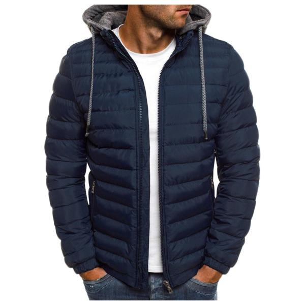 商品名:  Wohelen Mens Puffer Jacket with Hood Big and Tall Lightweight Packable Water-Resistant Insulated Warm Hooded Down ...