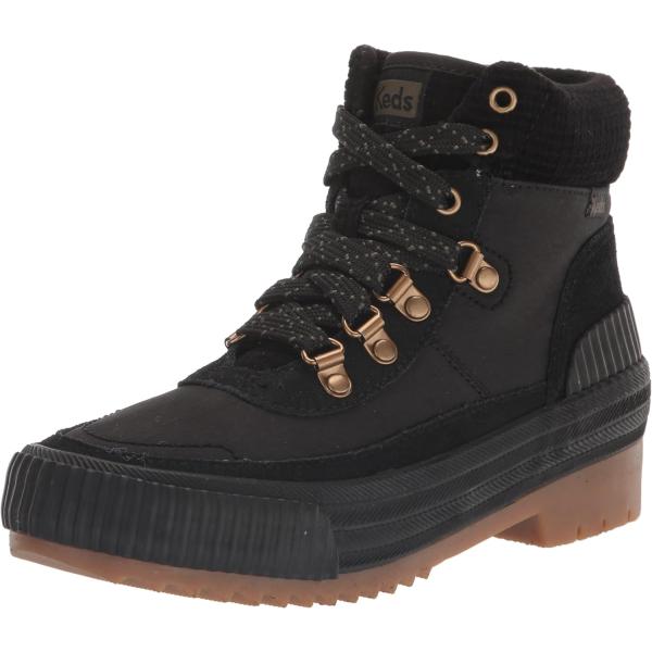 商品名Keds Women's Core Fielder Boot Suede Mix Ankle, Black, 7.5ブランド：Keds商品サイズ：7.5高さ：10.7 cm横幅：24.4 cm奥行：32.1 cm重量：5733 g商品...