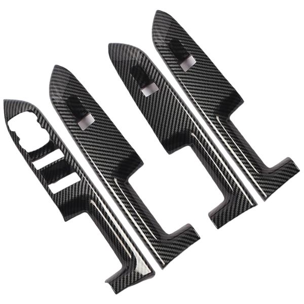 商品名YIUIY Carbon Fiber Texture Window Switches Cover Compatible with Ford Bronco Sport 2021 2022 2023 2024 (CX430) 4-Door...