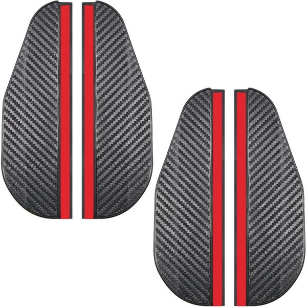 商品名4 Pieces Mirror Rain Visor Eyebrow Car Rear View Mirror Rain Eyebrow Rear View Guard Eyebrow Side Mirror View Mirror ...