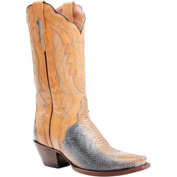 商品名Dan Post Women's Zacatecas Exotic Watersnake Western Boot Snip Toe Beige/Khaki 8.5 M USブランド：Dan Post商品サイズ：8.5商品番号：色：B...