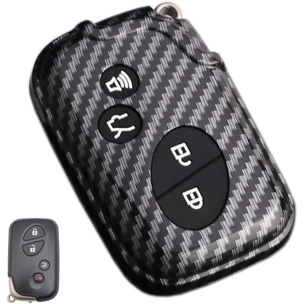 商品名Horande ABS Carbon Fibre Protector Key Fob Cover Case fit for Lexus ES350 GS300 GS350 GS430 GS450h ISC IS250 IS350 LS...