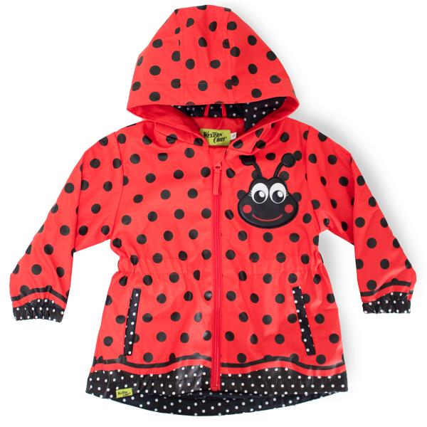 商品名:  Western Chief Girl's Lucy Ladybug Raincoat (Toddler/Little Kids) Red 5 Little Kidブランド: Western Chief商品サイズ: 5高さ: 46...