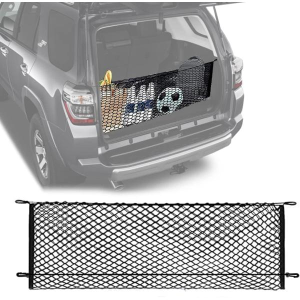 商品名カーゴネット 2020 2021 2022 フォード エクスプローラーに対応Trunk Cargo Net Compatible with 2020 2021 2022 2023 2024 Ford Explorer LB5Z7855...