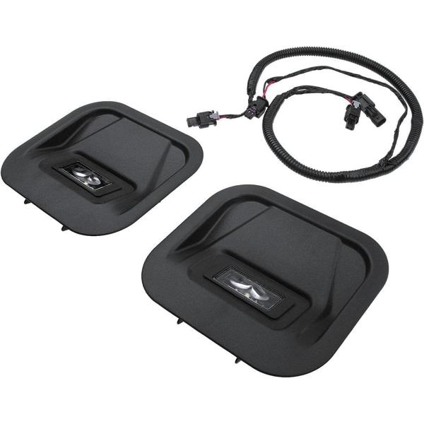 商品名A-プレミアムテールゲートステップライトGMCシエラ1500 2019-2021シエラ2500 3500 HD 2020-2021と互換性ありA-Premium Tailgate Step Light LED Truck Bed Mu...