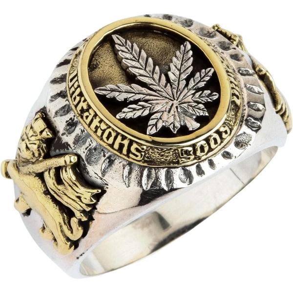 商品名Bikerringshop 925 Sterling Silver Marijuana Leaf Mens Ring Size 10ブランド：Bikerringshop商品サイズ：重量：0 g商品番号：色：素材：Silver