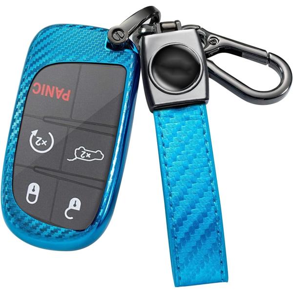 商品名MAXMILO Soft TPU Carbon Fiber Suit for Jeep Grand Cherokee Wrangler Compass Cherokee Renegade Patriot Grand Comander ...