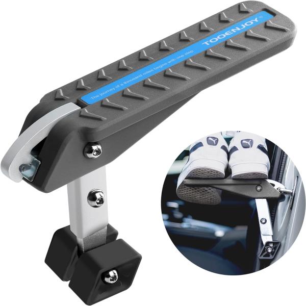 商品名TOOENJOY Universal Aluminum Car Door Step for Car Roof Access, 5 Gear Adjustment Stand Pedal for Door Latch, Easy Acc...