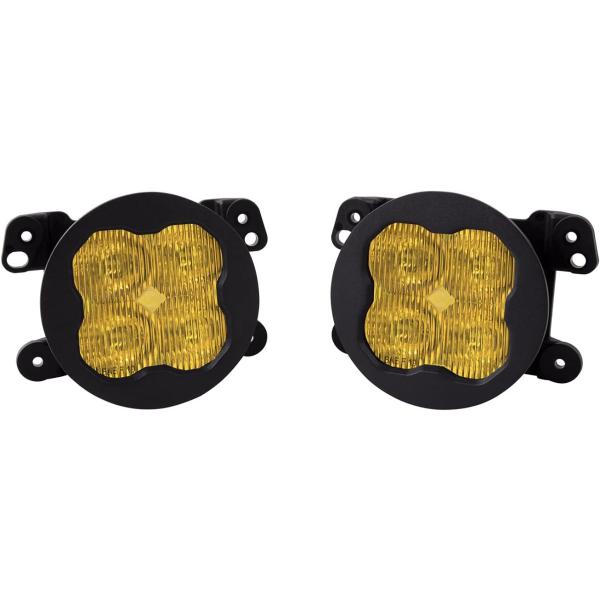 商品名ダイオード ダイナミックス SS3 LED フォグライトキット Jeep Gladiator 2020-2022 オーバーランド/ルビコン プラスチックバンパー付き イエロー SAE/DOT フォグスポーツ バックライト付きDiode...