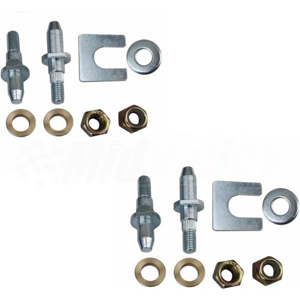 商品名Mid Valley - 2pcs Front Rear Upper Lower Door Hinge Pin &amp; Bushing Repair Kit for 2002-2009 Chevrolet Trailblazer ...