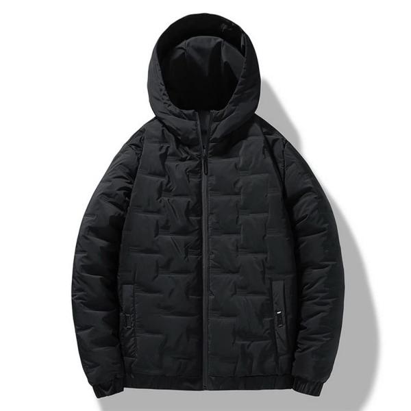 商品名:  WPYYI Men's Winter Hooded Jacket Coat Casual Thicken Warm Outwear Windproof Hat Windbreaker Streetwear (Color : A,...