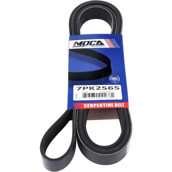 商品名MOCA 7PK2565 EPDM Serpentine Belt fits 1997-2008 for Dodge Ram 2500 3500 Durango 5.7L 8.0Lブランド：MOCA AUTOPARTS商品サイズ：#7...