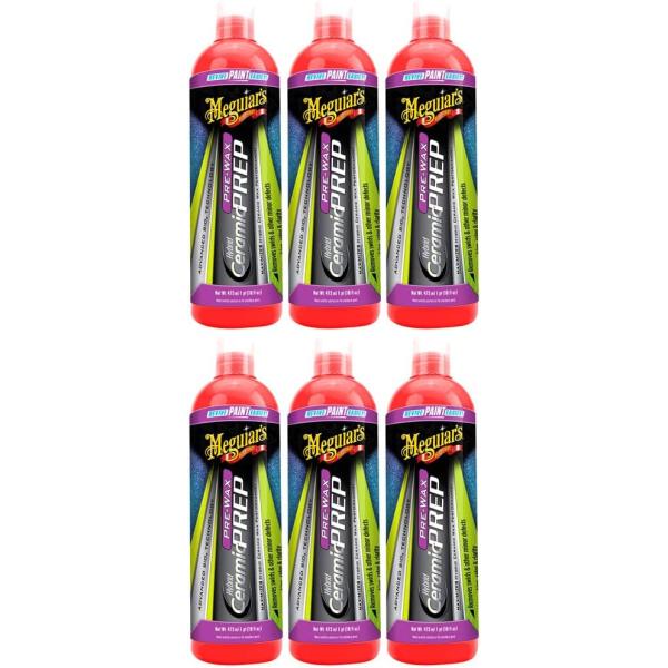 商品名Meguiar's ハイブリッド セラミック プレワックス プレ (16オンス) - 6パックMeguiar's Hybrid Ceramic Pre-Wax Prep (16 oz) - 6 Packブランド：Meguiar's商品...