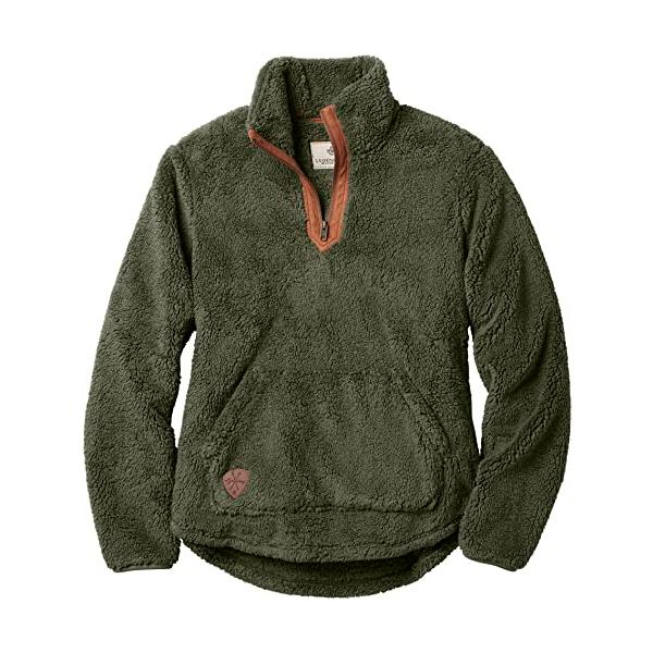 商品名:  Legendary Whitetails Women's Standard Fuzzy Hide Fleece Pullover 1/4 Zip, Army, X-Largeブランド: Legendary Whitetails商...