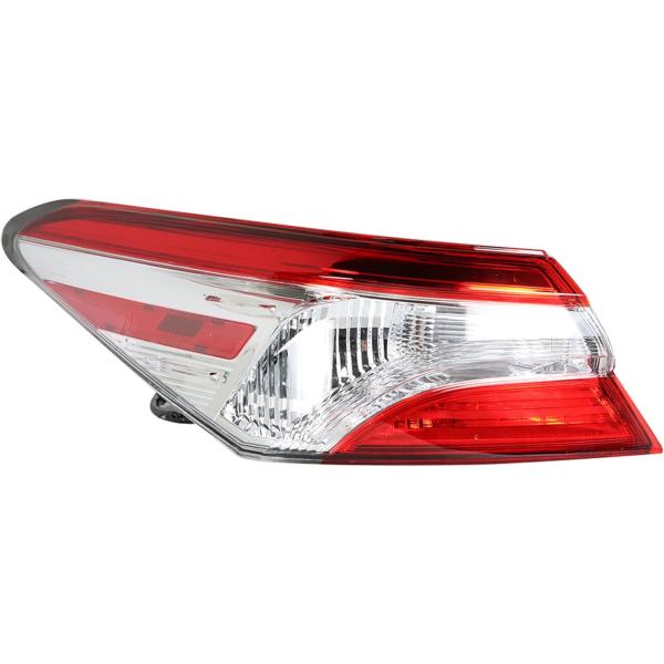 商品名labwork 左側ハロゲンテールライトブレーキランプ部品 交換用 2018 2019 2020 トヨタ カムリ SE LE リアアウターテールランプ LH運転席側labwork Left Side Halogen Tail Ligh...