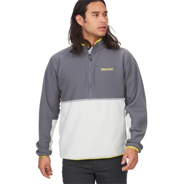 商品名:  MARMOT Men's Rocklin 1/2 Zip | Lightweight, Pullover | Steel Onyx/Glacier Grey, Mediumブランド: MARMOT商品サイズ: Medium高さ:...