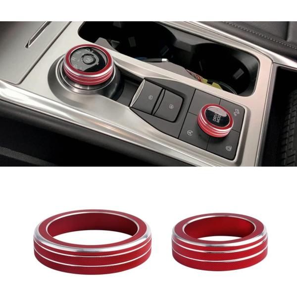 商品名PIFOOG for Ford Explorer 2021 Accessories 2022 2020 2023 Drive Mode Gear Shift Knobs Covers Center Console Button Rin...