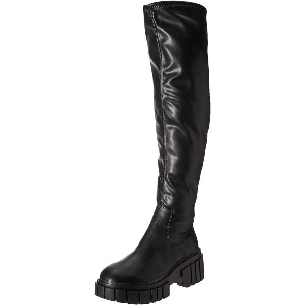 商品名Madden Girl Women's Pacari Knee High Boot, Black Paris, 5ブランド：Madden Girl商品サイズ：5高さ：12.5 cm横幅：32.9 cm奥行：41.3 cm重量：7375...